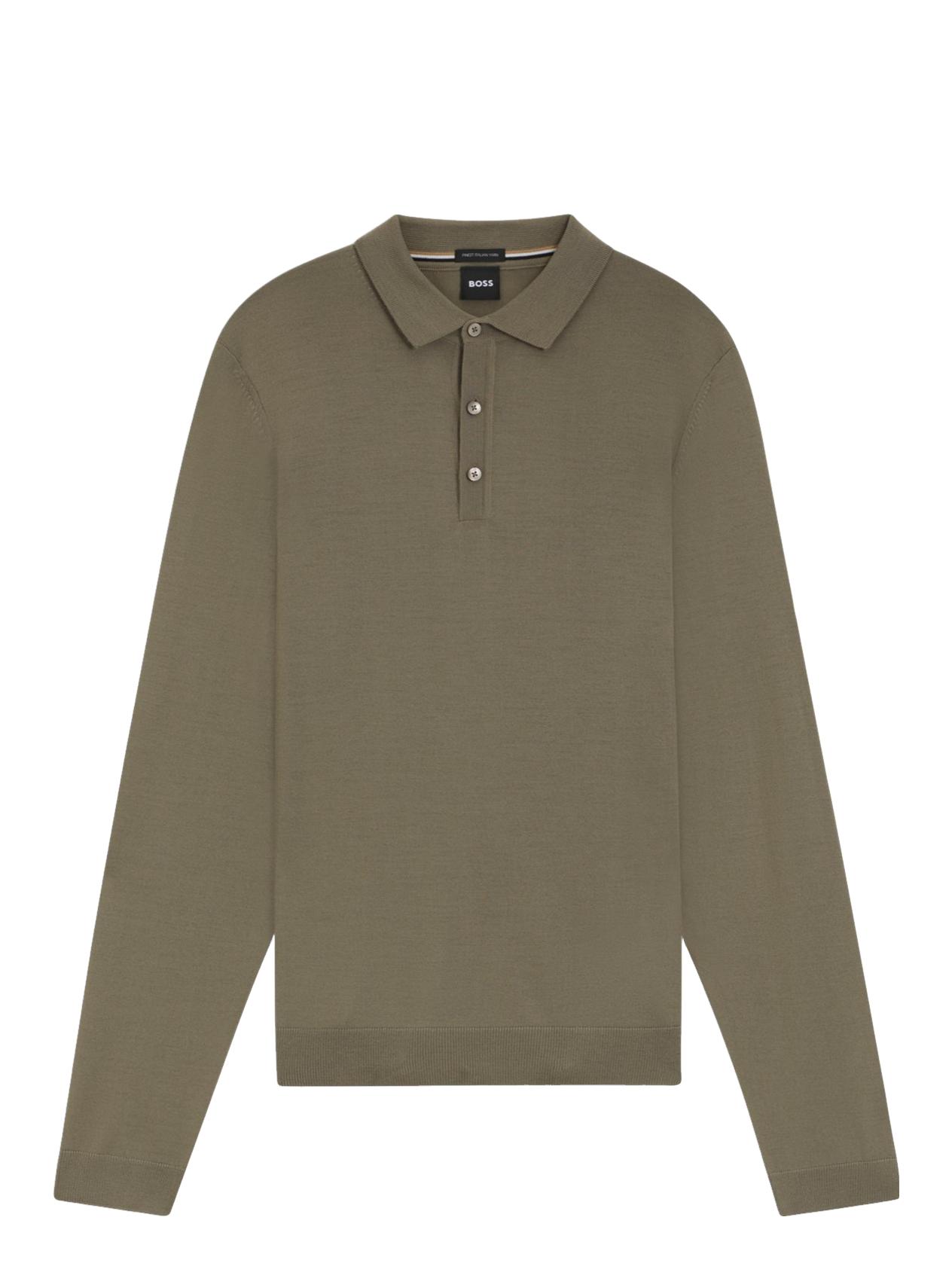 HUGO BOSS Boss Hugo Boss Long-Sleeved Polo-Collar Jumper
